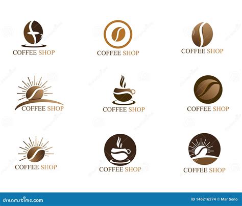 Plantilla Del Logotipo De La Cafeter A Ilustraci N Del Vector