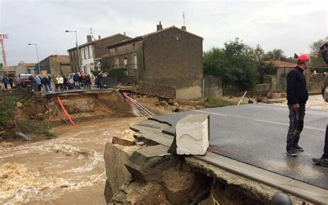 Inondations dans lAude 200 millions deuros de dégâts selon Bruno