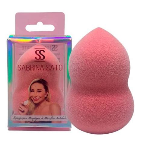 ESPONJA PARA MAQUIAGEM DE MICROFIBRA SABRINA SATO SS 1213 Shopee Brasil