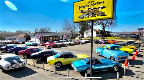 American Muscle Cars For Sale Inventory Maple Motors Classic Hot