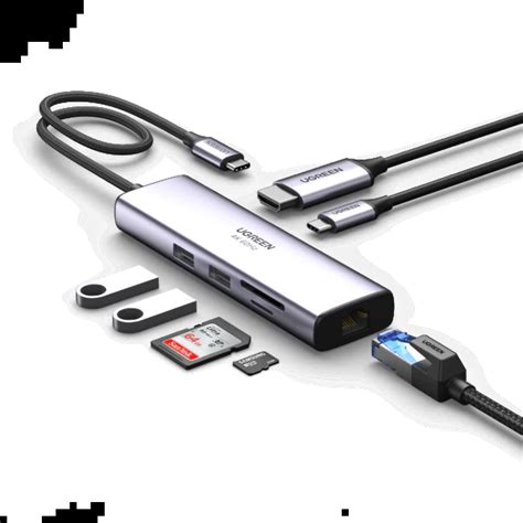UGREEN USB C Multifunction Adapter 7 In 1 CM512 Kenya Gadget Shop