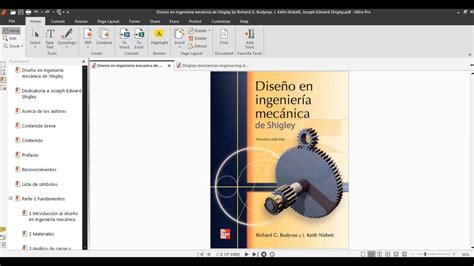 Diseño en ingeniería mecánica de Shigley Richard Nisbett 9 Ed