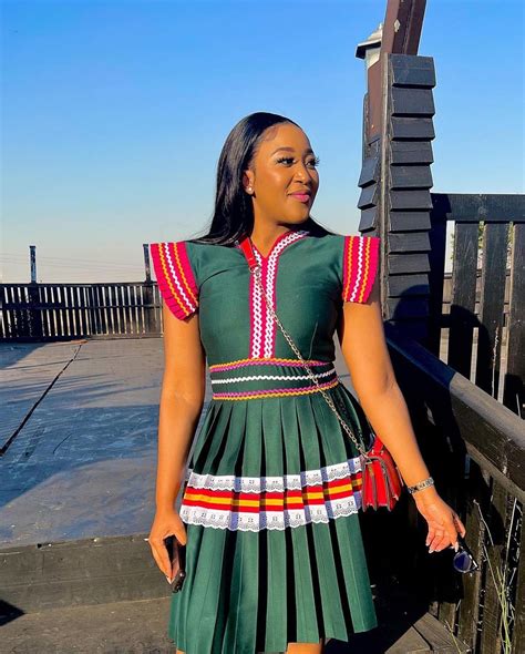 The Colors And Patterns Of Sepedi Traditional Attire Shweshwe 4u
