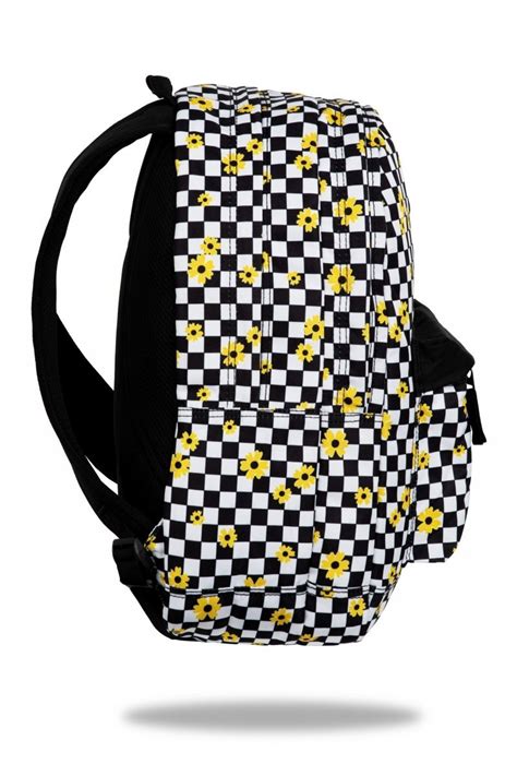 Plecak CoolPack Miejski SCOUT Kwiatki CHESS FLOW F096745 Plecaki