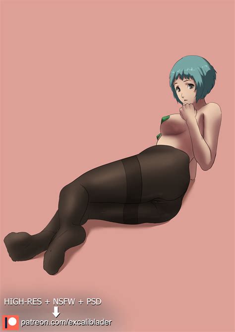Yamagishi Fuuka Persona And More Drawn By Excaliblader Danbooru