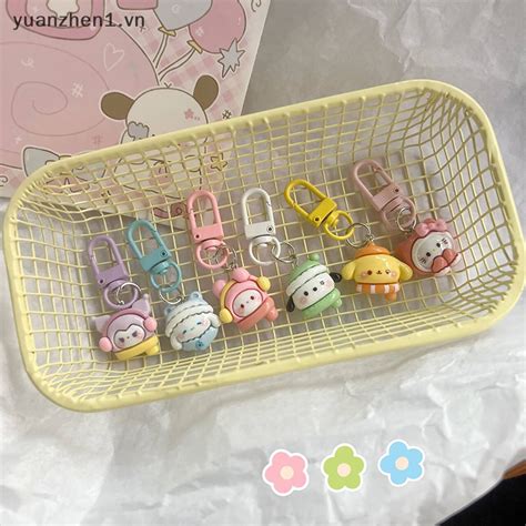 Móc Khóa Hình Sanrio Kuromi My Melody Cinnamoroll Dễ Thương Shopee