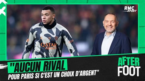 Le choix de Mbappé pour le PSG un choix d argent qui fait de Paris