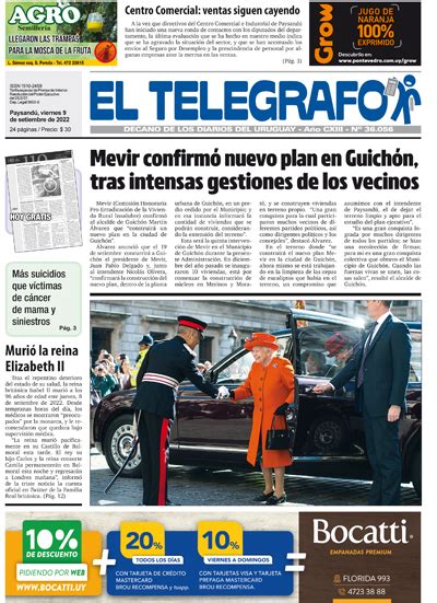 Edici N Diario El Tel Grafo