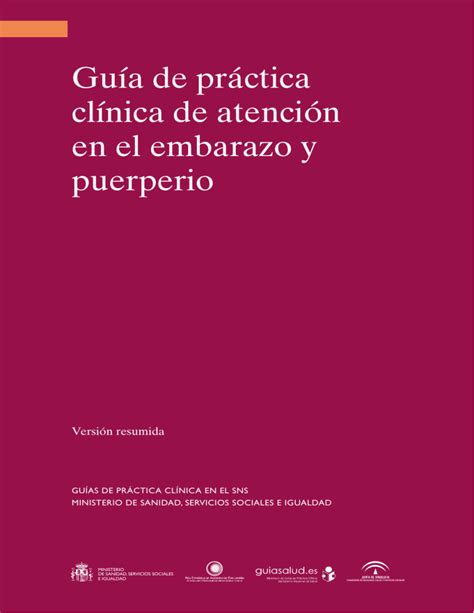 GPC De Embarazo Y Puerperio