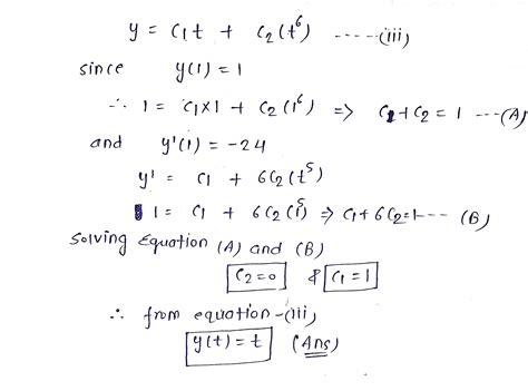 [solved] solve the given initial value problem for the cauchy euler course hero