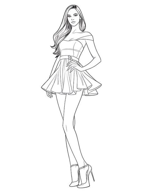 Pin By Tina Wichert On COLORING BOOK Fashion Coloring Book Fashion