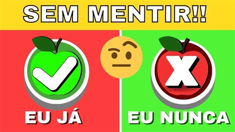 Escolha Um O Desafio Do J Ou Nunca Youtube