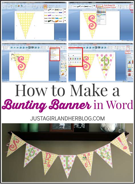 Make Banners In Word