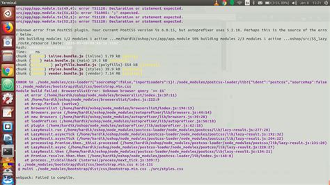 Ng Serve Open Always Gives Issue Webpack Failed To Compile