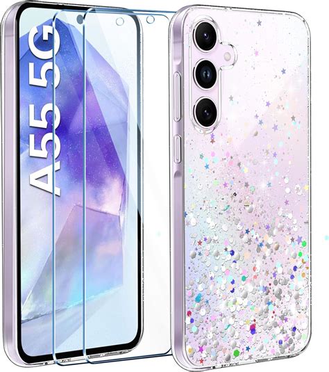 Ivencase Glitzer Handyh Lle Kompatibel Mit Samsung Galaxy A G H Lle