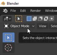 Cómo CAMBIAR el ORIGEN de un objeto en Blender