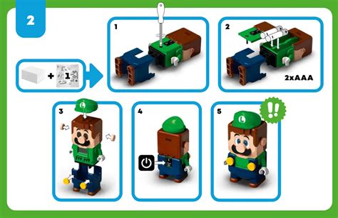LEGO 71387 Adventures With Luigi Starter Course Instruction Manual