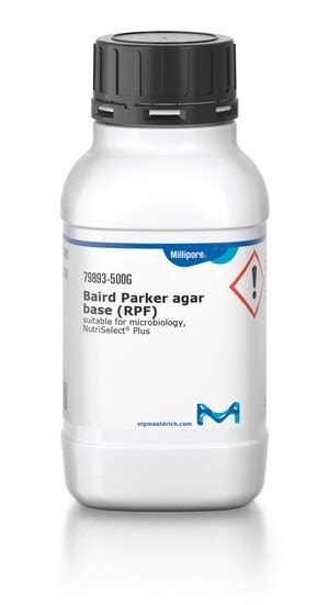 Merck Baird Parker agar base RPF NutriSelect 캐시바이