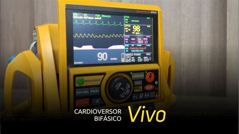 Cardioversor Bifásico VIVO Saiba tudo sobre YouTube