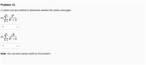 solved problem 12 1 point use any method to determine