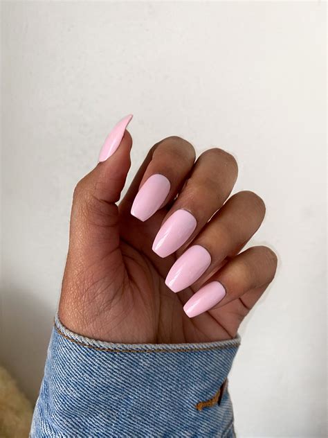 Acrylic Baby Pink Nails Ubicaciondepersonas Cdmx Gob Mx
