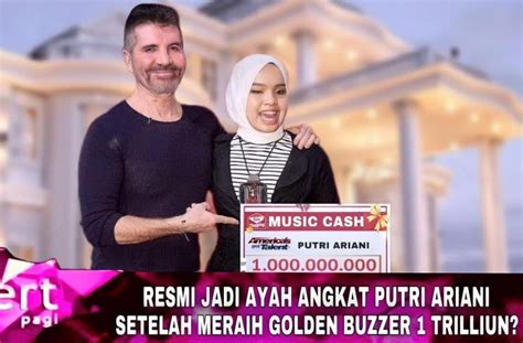 CEK FAKTA Simon Cowell Angkat Putri Ariani Jadi Anak Usai Beri Golden