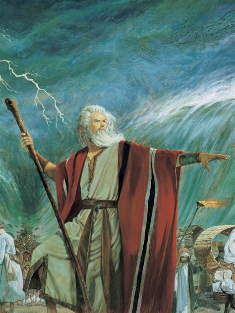 Moses Parting The Red Sea