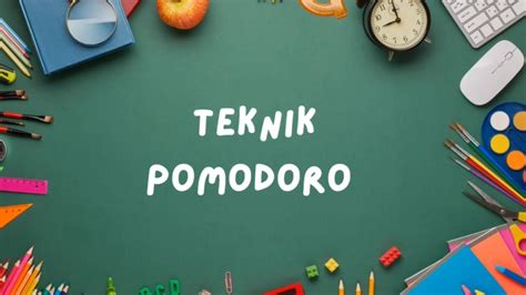 Teknik Pomodoro Youtube