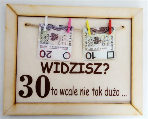 Śmieszny Prezent Ramka Z Pieniążkami na 18 Urodziny dla Chłopaka Kolegi