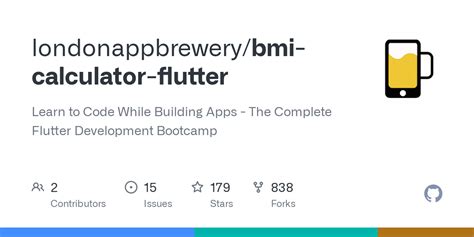 Github Londonappbrewery Bmi Calculator Flutter Learn To Code While