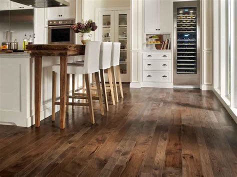 Natural Dark Hardwood Floors Decorating Ideas