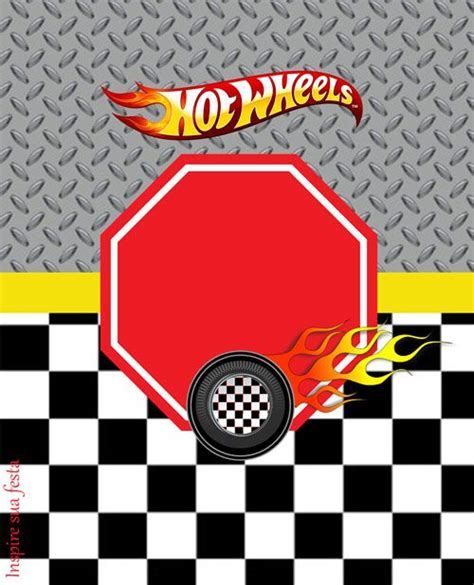 Hot Wheels Kit digital gratuito Inspire sua Festa Aniversário