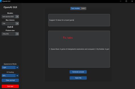 GitHub MaxSSD Customtk Openai GUI Application Built Using The
