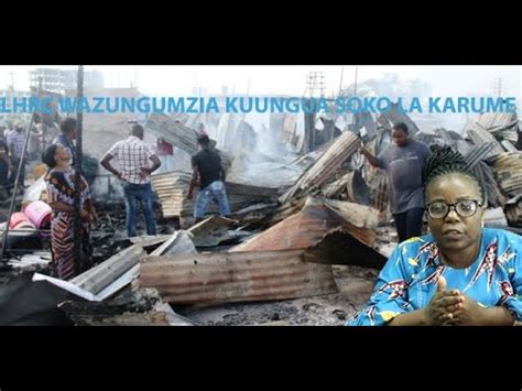 LHRC Wazungumzia Kuungua Soko La Karume Wafanyabiashara Waeleza Hisia