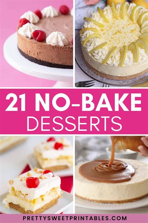 No Bake Cake Recipes Baking Cakes Ideas Cake Baking Recipes Easy No