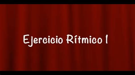Ejercicio R Tmico Youtube