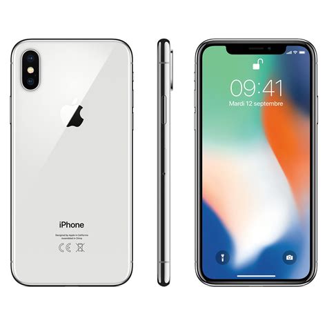 Apple IPhone X 64 Go Argent Mobile Smartphone Garantie 3 Ans LDLC