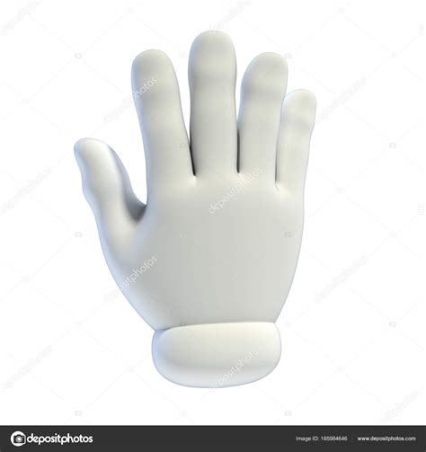 Cartoon Hand Stop