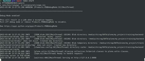 Training Admin Admin Not Working In Plone 6 Backend Plone 6 UI