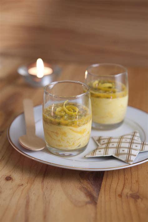 Recette panna cotta mangue passion sans gélatine Marie Claire