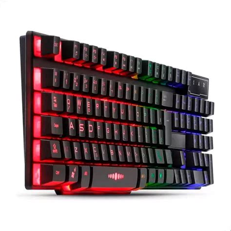 Teclado Semi mecânico Gamer Kp 2043a Led Rgb Jogos Knup Frete grátis