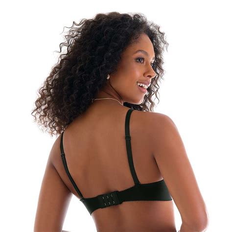 Sutiã Push Up Laser Bolha Média Preto