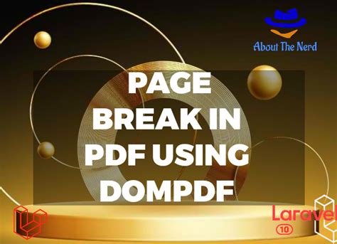 How To Page Break In PDF Using DomPDF In Laravel 10