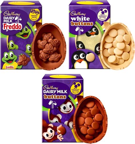 Easter Egg Chocolate Bundle 2024 With Cadbury Dairy Milk Freddo Faces