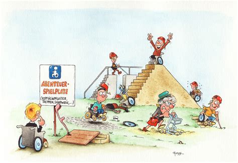 Behinderte Cartoons 23 HUBBE Cartoons