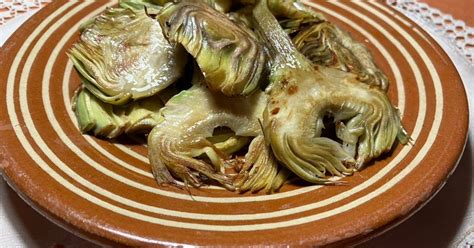 Alcachofas A La Plancha Receta De Tesa Cuina Cookpad