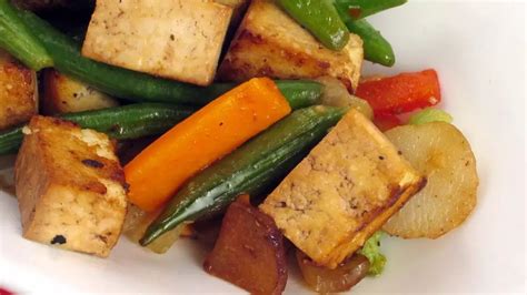 Recette Saut Rapide Au Tofu Et L Gumes Youtube
