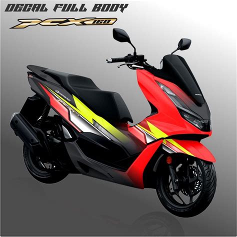 Sticker Decal Full Body For Motorcycle Honda Pcx 160 150 Full Body
