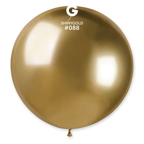 31 Gemar Latex Balloons Pack Of 1 Shiny Gold Bargain Balloons