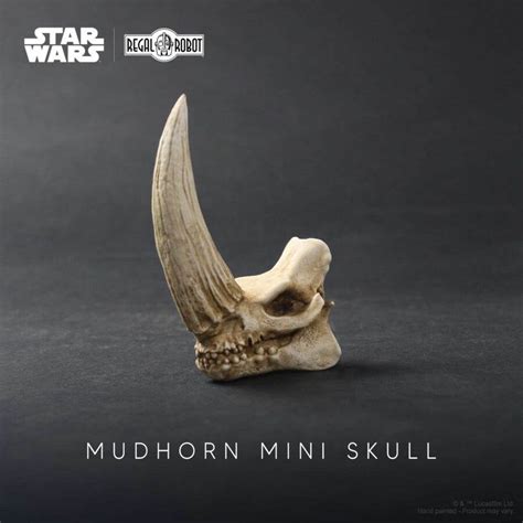 The Mandalorian Gamorrean Maquette Replica Mudhorn Skull Sculpture